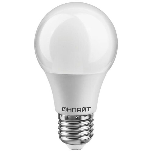 Лампа светодиодная 90 117 OLL-A55-10-230-6.5K-E27-PROMO | код.90117 | онлайт (3шт. в упак.)