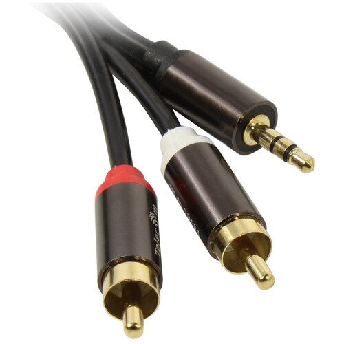 Кабель соединительный Telecom PRO 3.5 Jack (M)-2xRCA (M), 1.5 м (TAV7183M-1.5M)