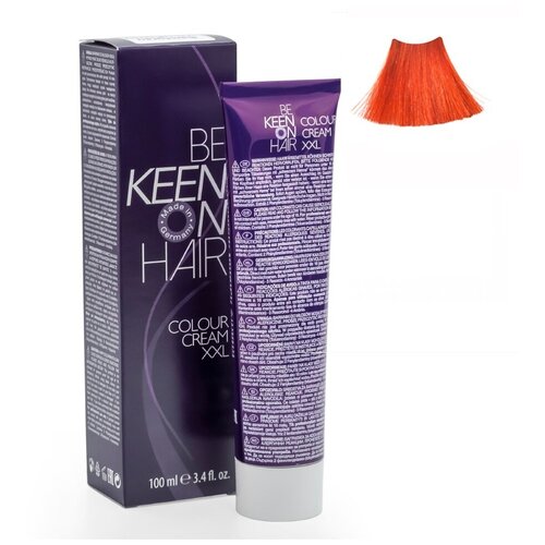 KEEN Be Keen on Hair крем-краска для волос XXL Colour Cream, 6.44 dunkelblond kupfer-intensiv