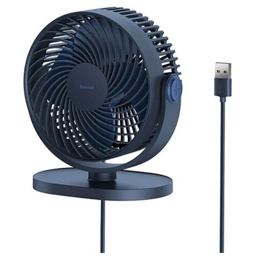 Портативный вентилятор Baseus Serenity Desktop Fan, синий, ACYY000003