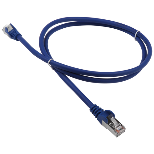 Патч-корд Lanmaster LAN-PC45 RJ-45 (m) - RJ-45 (m) CAT5e F/UTP, 1.5 м, 1 шт., синий