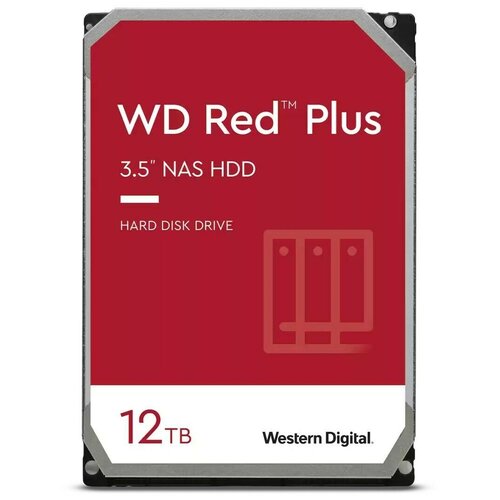 Жесткий диск Western Digital WD Red Plus 12 TB WD120EFBX