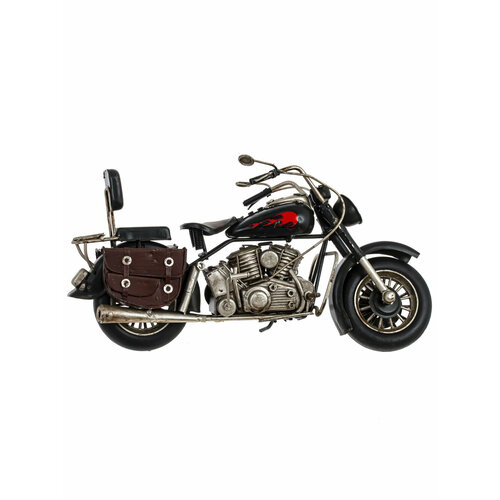 Изделие декоративное Remecoclub Мотоцикл, металлическое, 15x27x9 см