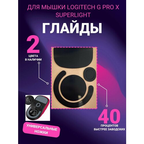 Глайды ножки для мыши Logitech G Pro X Superlight тефлоновые