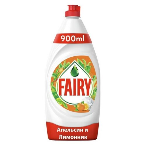 Средство для мытья посуды Fairy "Апельсин и лимонник", 900 мл./В упаковке шт: 1