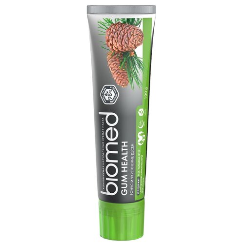 Зубная паста Biomed Gum health, 100 мл, 100 г, зеленый