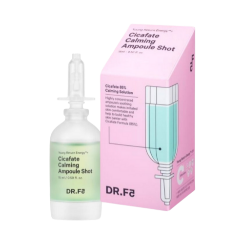 Ампула-шот для проблемной кожи DR. F5 Cicafate caiming ampoule shot, с Хауттюйния и Розмарином, 15мл.