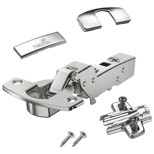 Комплект вкладных петель для толстых фасадов 15-32мм HETTICH SENSYS 8631i с доводчиком 95 градусов