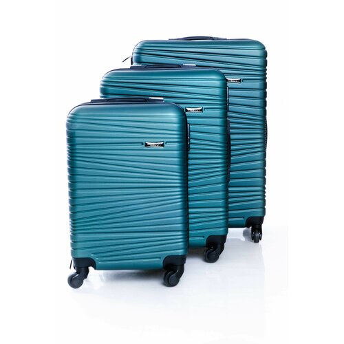 Комплект чемоданов Freedom, 3 шт., зеленый