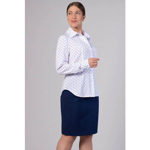 Блуза Mila Bezgerts, размер 56, белый