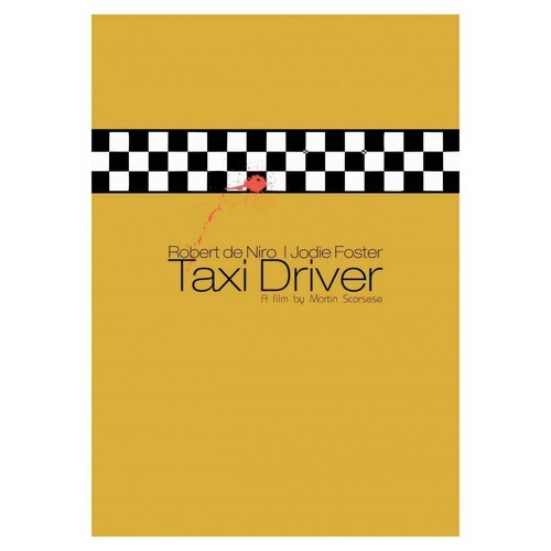 Плакат, постер на бумаге Taxi Driver/Таксист. Размер 42 х 60 см
