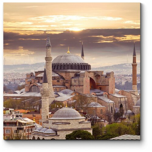 Модульная картина Собор Святой Софии в Стамбуле 60x60