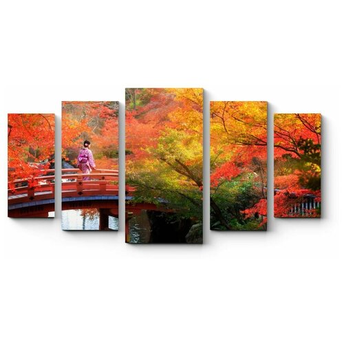 Модульная картина Сны о Японии, Киото 130x72