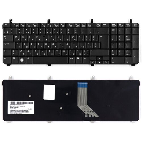 Клавиатура для HP Pavilion dv7-3163ef черная
