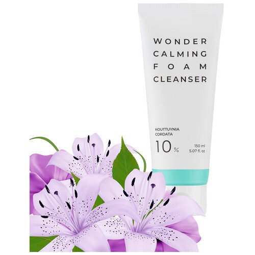 ESTHETIC HOUSE Пенка для умывания успокаивающая / хауттюния Wonder Calming Foam Cleanser, 150 мл