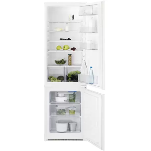 Встраиваемый холодильник Electrolux комби встраиваемый, электронное управление, LED индикация, В=177см, Ш=54см, статическая система охлаждения