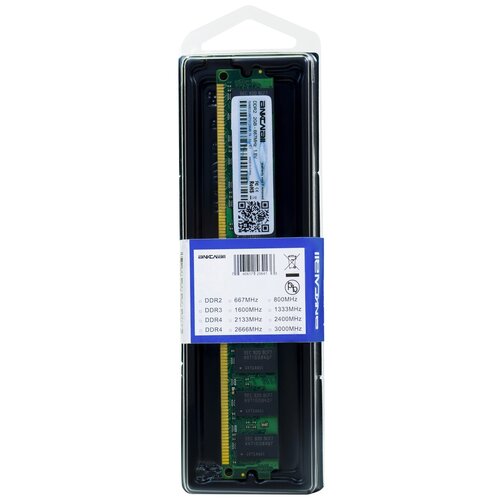 Модуль памяти Ankowall DIMM DDR2, 2ГБ, 667МГц, PC2-5300 SDRAM, 1.8В, UNBUFF