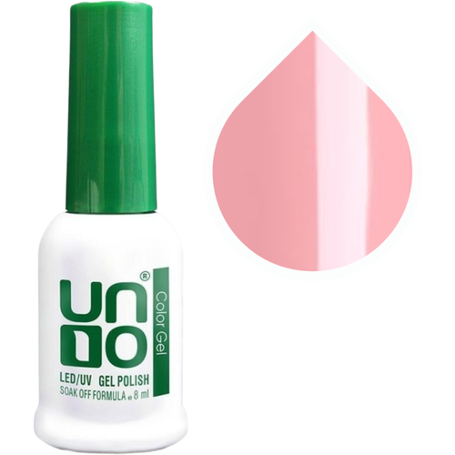 Uno Гель-лак для ногтей / Creme Brulee 020, бежево-розовый, 8 мл