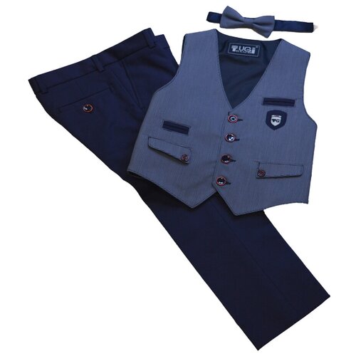 Комплект одежды TUGI, размер 98, синий