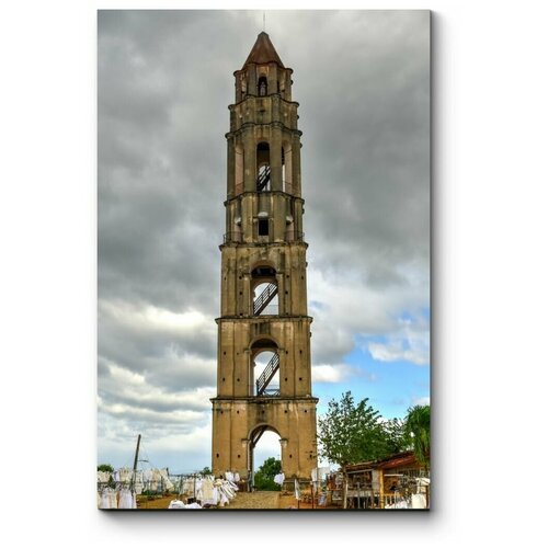 Модульная картина Старинная башня100x150
