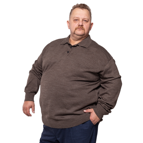 Пуловер Turhan, размер 3 XL, коричневый