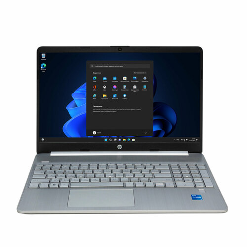 Ноутбук HP Laptop 15 15.6" FHD/Intel i3-1215U 1.2ГГц/8Гб DDR4 RAM/256Гб SSD/Intel UHD Graphics/Windows 11 H/Русская клавиатура