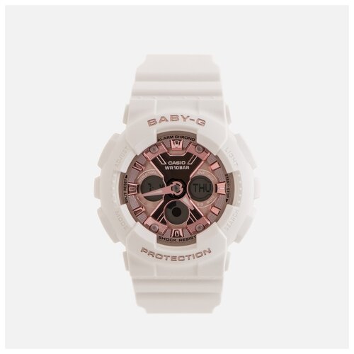 Наручные часы CASIO Baby-G BA-130-7A1ER, белый, розовый