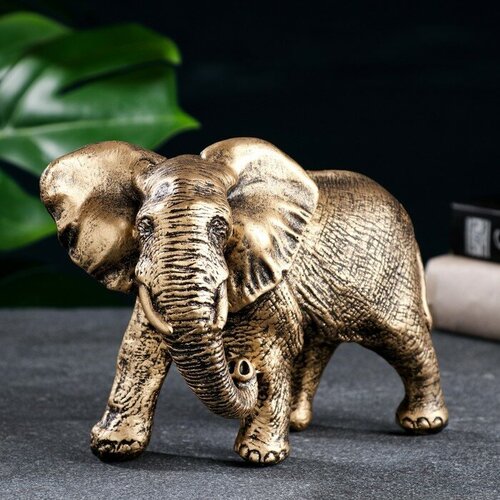 Хорошие сувениры Фигура "Слон африканский" бронза, 18х9х13см