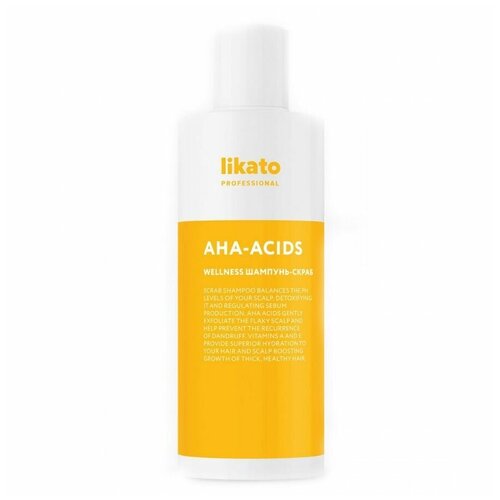 Likato Professional Шампунь-скраб для тонких, жирных волос / Wellness, 250 мл