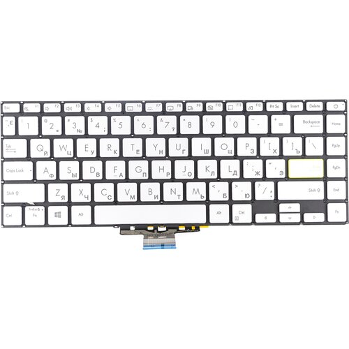 Клавиатура для Asus X413FA K413FA Серебро p/n: 90NB0RL4-R31US0