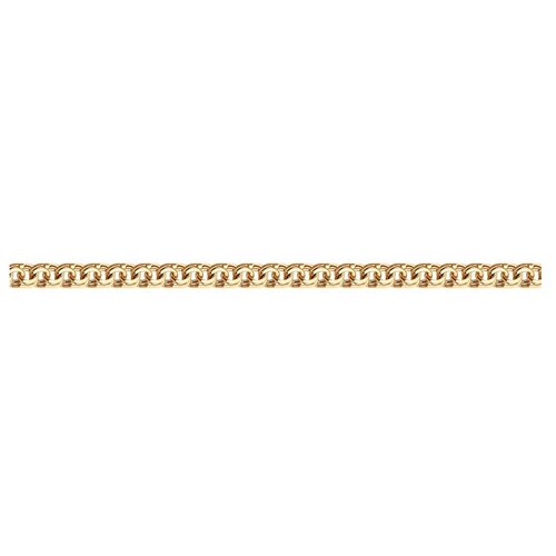 Браслет-цепочка SOKOLOV, красное золото, 585 проба, длина 17 см.
