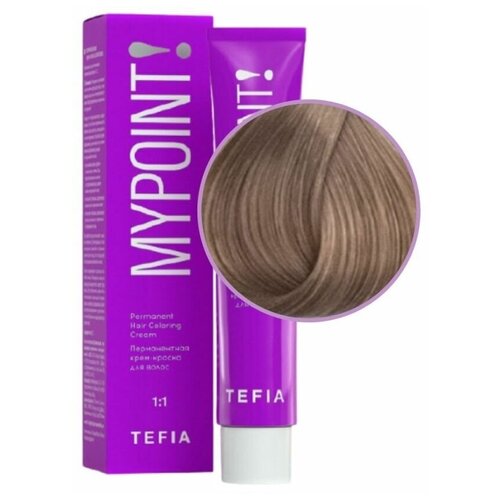 Tefia Mypoint гель-краска для волос Tone On Tone, 9.81 очень светлый блондин коричнево-пепельный, 60 мл