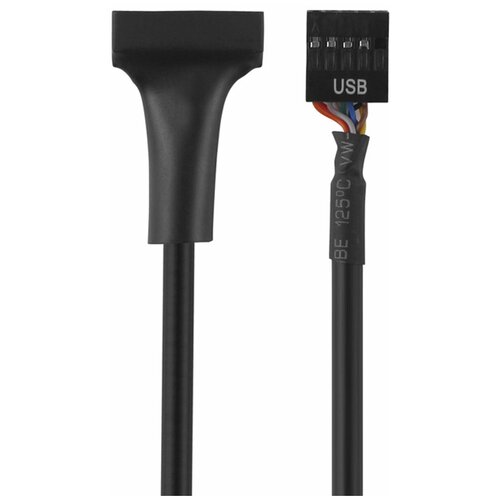 GCR Переходник для материнской платы USB 2.0 8 pin-USB 3.0 19 pin (0,15 м)