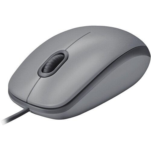 Мышь компьютерная Logitech M110 черная (910-005502/910-005490), 1 шт.