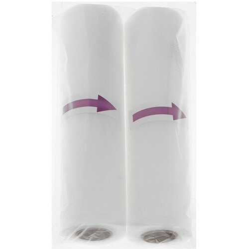 Плёнка в ролах Home Kit VR0223 для вакуумных упаковщиков , 22х300 см, 2 шт/упаковка 9771109
