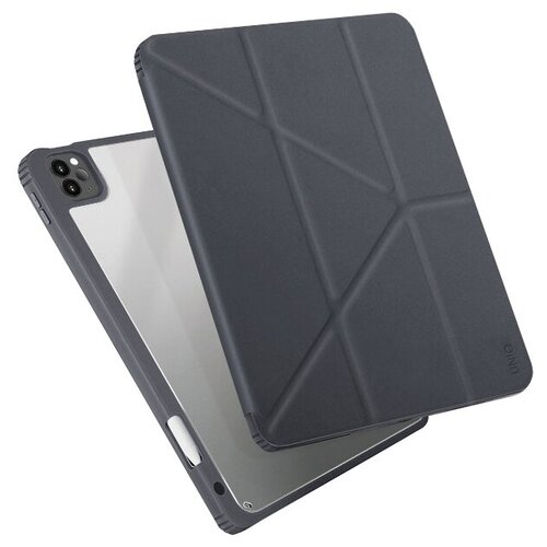 Чехол Uniq Moven для iPad Pro 12.9" (2021), полиуретан, серый (NPDP12.9(2021)-MOVGRY)