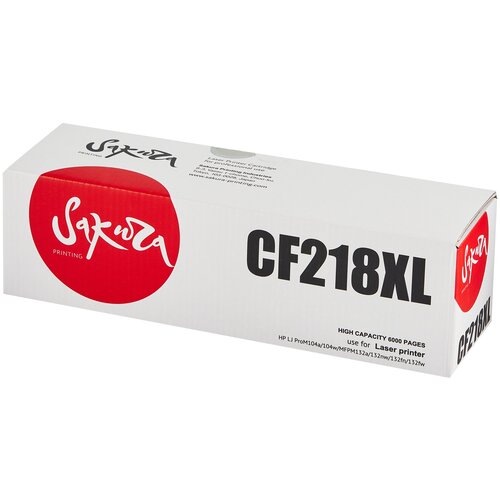 Картридж CF218XL (18XL) Black для принтераHP LaserJet Pro M132a; M132fw; M132fn; M132nw