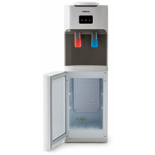 Кулер для воды HOT FROST V115B, напольный, нагрев/ охлаждение компрессорное, холодильник, 2 крана