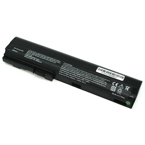 Аккумуляторная батарея для ноутбука HP EliteBook 2560p (HSTNN-DB2L) 5200mAh OEM черная