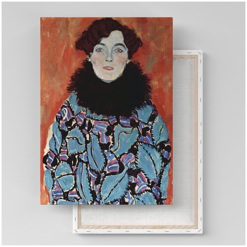 Картина на холсте с подрамником / Gustav Klimt - Portrait of Johanna Staude, 1917-18 / Густав Климт