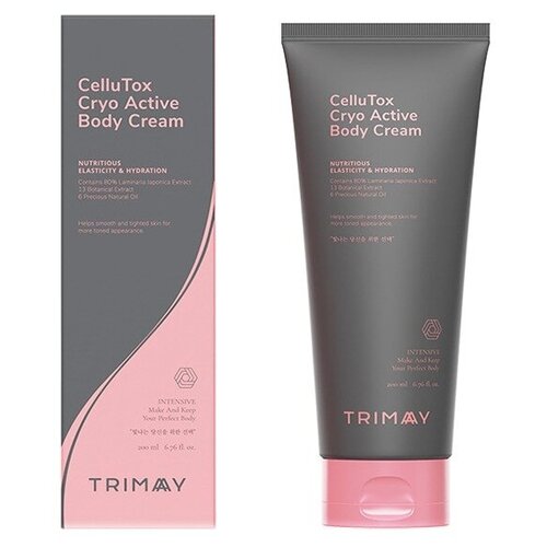 Антицеллюлитный крем на основе ламинарии TRIMAY Cellu Tox Cryo Active Body Cream, 200мл