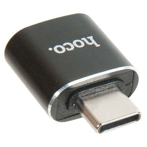 Переходник HOCO UA5 Type- C to USB, черный
