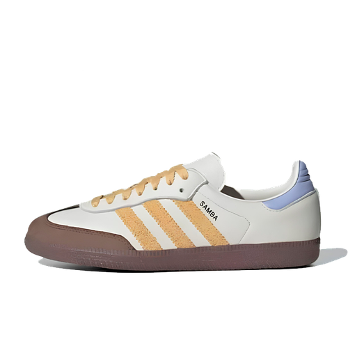 Кеды adidas, размер 42 EU, белый, коричневый