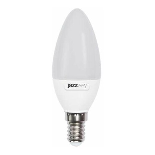 Лампа светодиодная PLED-SP C37 7Вт свеча 3000К тепл. бел. E14 530лм 230В JazzWay 1027818-2 (9шт. в упак.)