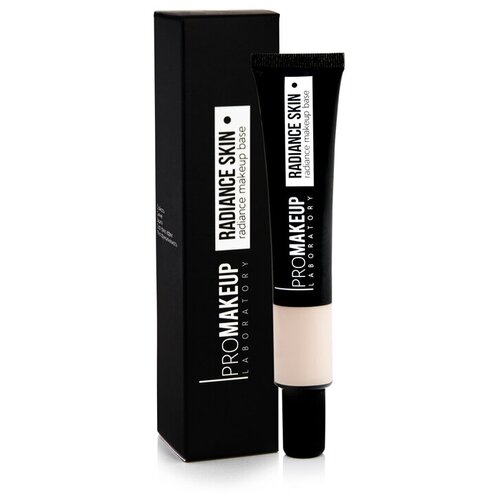 ProMAKEUP Laboratory Сияющая основа под макияж RADIANCE SKIN в тубе, 50 мл, 01 Rose Gold
