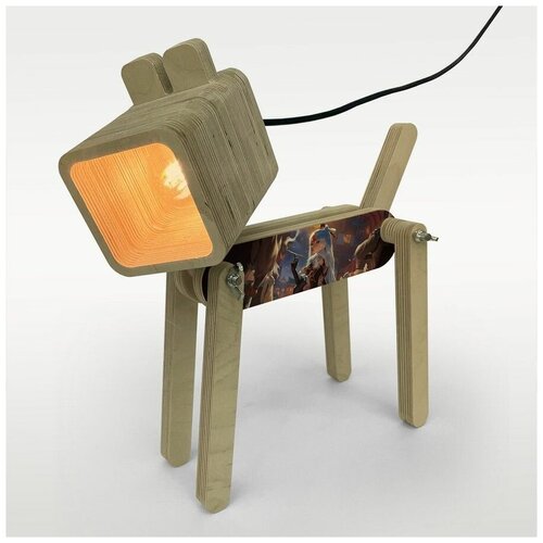 Настольная лампа светильник "Собака" модель игры - 1189