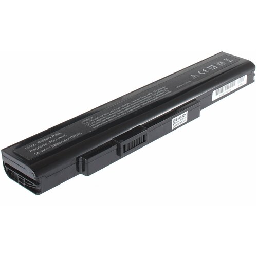 Аккумуляторная батарея iBatt iB-B1-A832H 5200mAh для ноутбуков A32-A15, A42-A15, A41-A15,