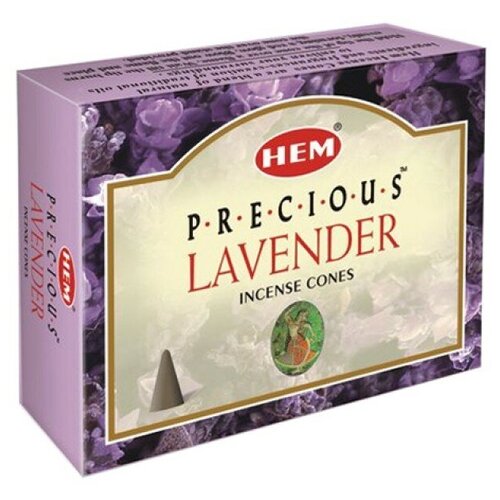 Благовония конусы Другоценная Лаванда ХЕМ (HEM Precious Lavander)