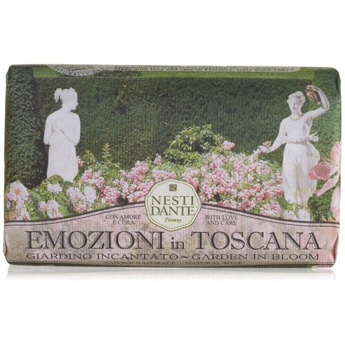Nesti Dante мыло кусковое Emozioni In Toscana Garden in Bloom цветы, 250 г
