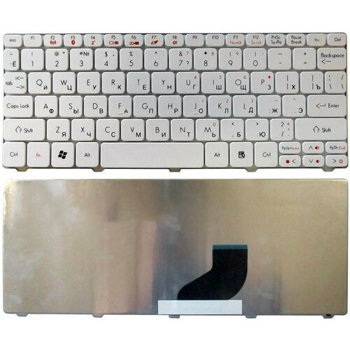 Клавиатура для ноутбука ACER 9J. N3K82.01D Белая